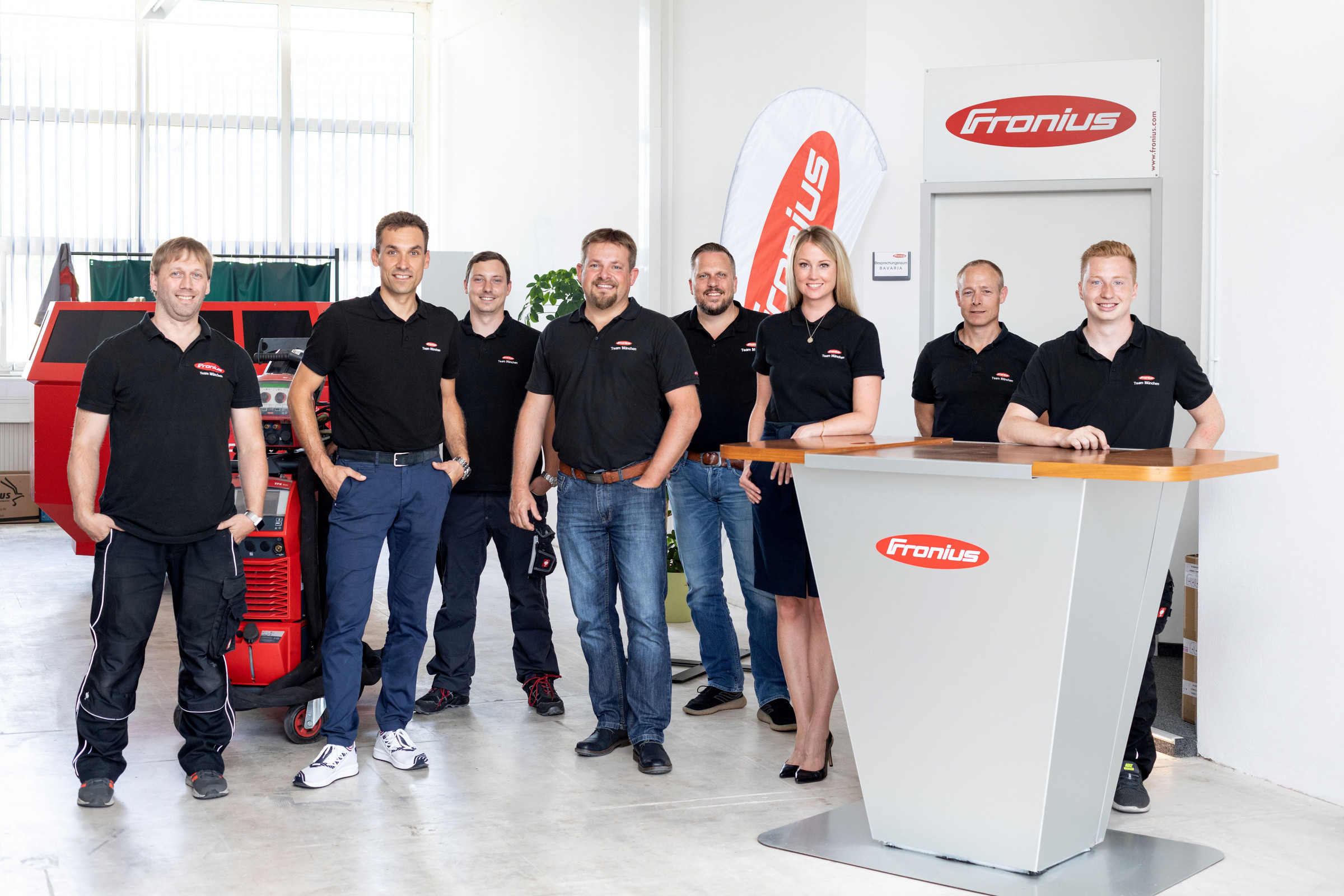 Umzug des Fronius-Vertriebsteams in München - Home of Welding